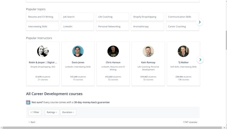 [Updated] 8 Best Career Development Courses 2025 : Which Is Better?