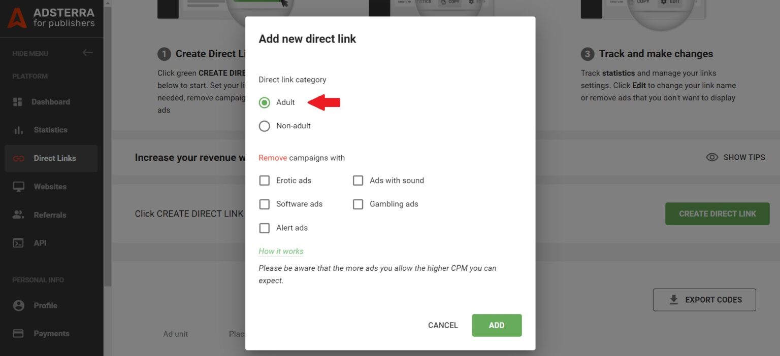 Direct Link Ads 2026: Earn Money With Just One Link 🤑