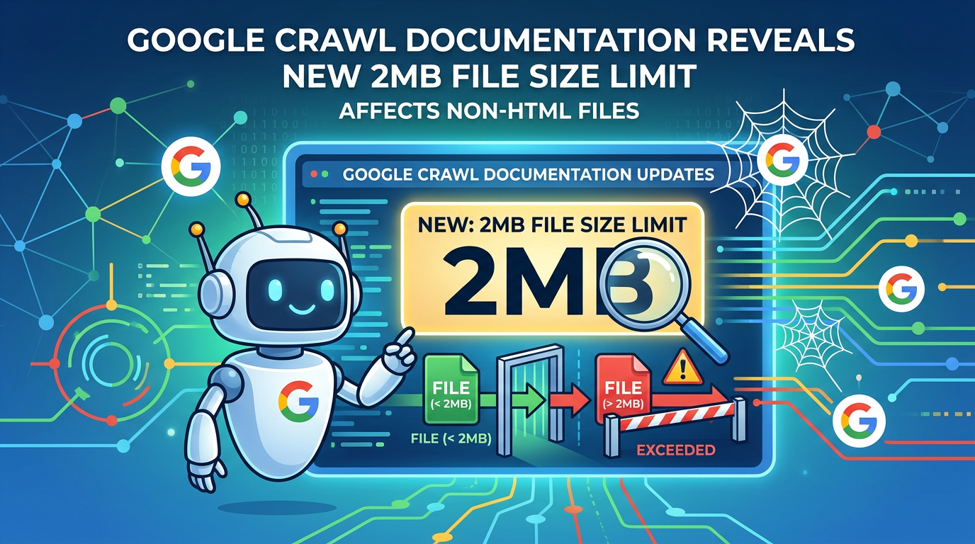 Google Crawl Documentation Reveals New 2MB File Size Limit — How It ...